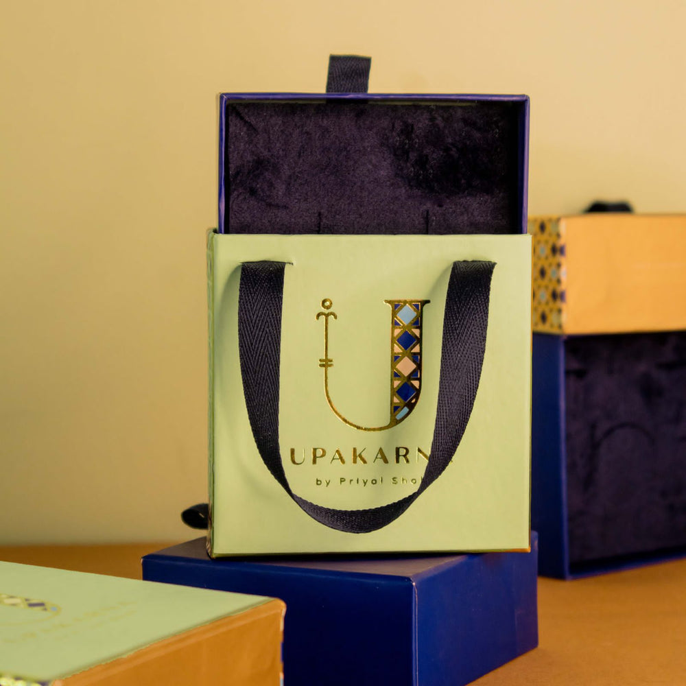 Upakarna Gift Box | High-Quality Gift Boxes | Blue And Green | Stylish