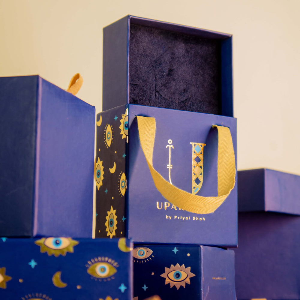Upakarna Gift Box | High-Quality Gift Boxes | Blue And Green | Stylish
