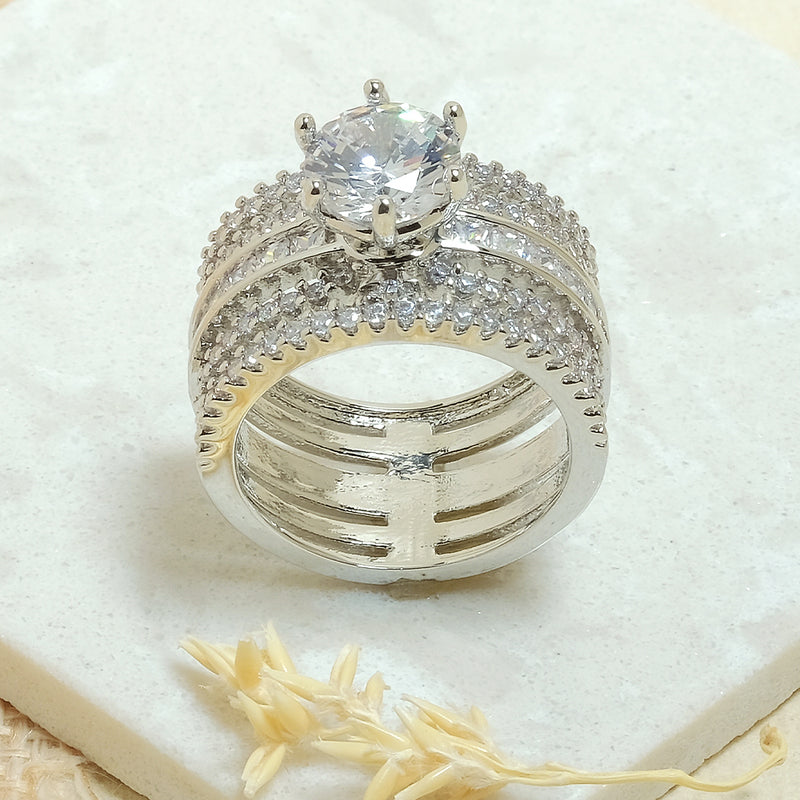 Broad Diamond Ring | Upakarna | Best Diamond Rings At 1250/-